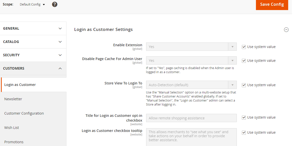 The user has not enabled the "Allow remote shopping assistance ...