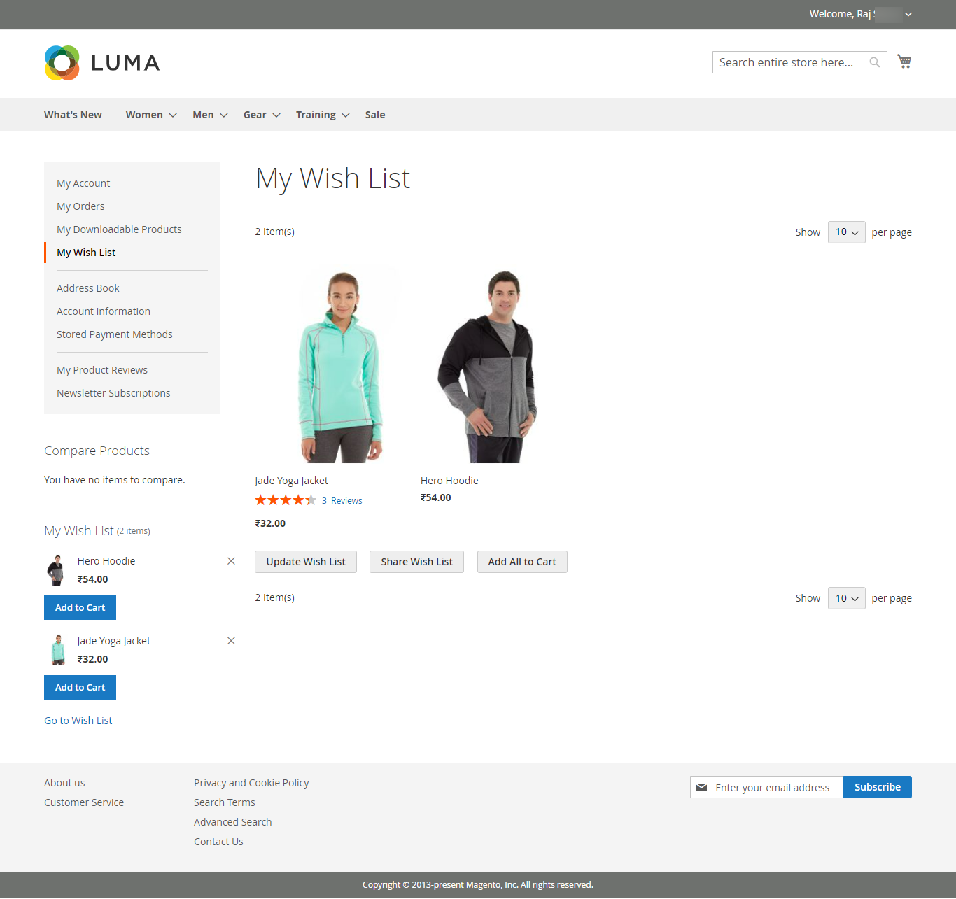 How To Configure Wishlist in Magento 2.x - MAGE2DB.COM