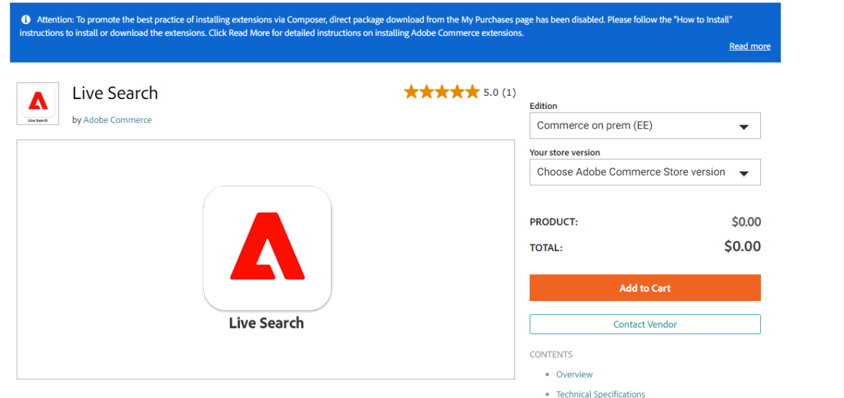 Adobe Commerce Live Search & Installation Steps - MAGE2DB.COM