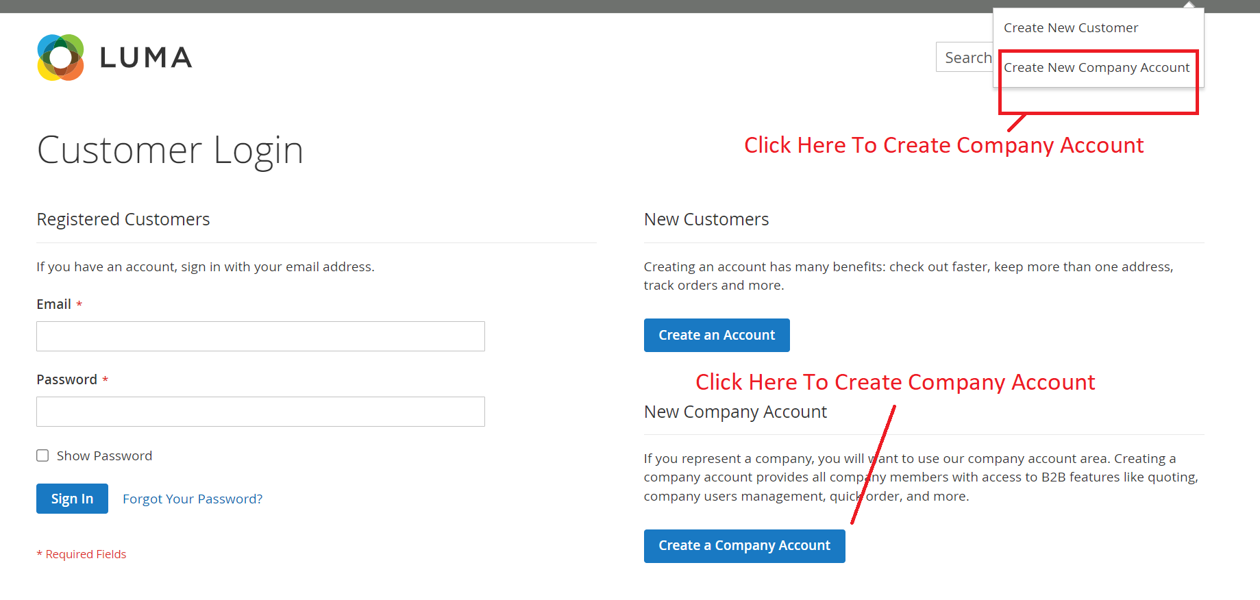 How Do Company Registration in Adobe Commerce (Cloud or Enterprise ...