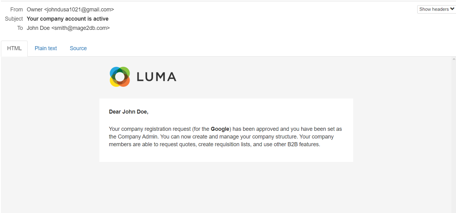 How To Create Adobe Commerce B2B Customer Account & Company Account ...