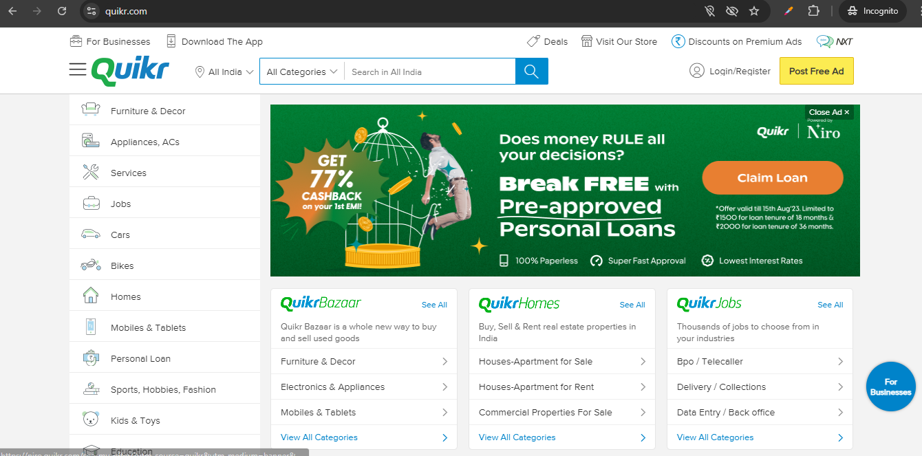 Examples of Indian Ecommerce Business Model for B2B, B2C, C2C, D2C ...