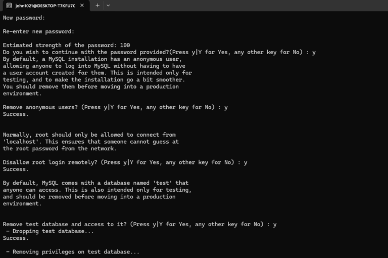 How To Install Uninstall Php 81 Mysql Nginx And Composer In Windows 1011 Wsl Ubuntu