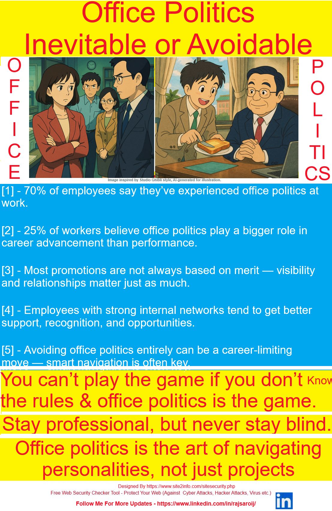 Why Office Politics Matter, It is Inevitable or Avoidable? - MAGE2DB.COM